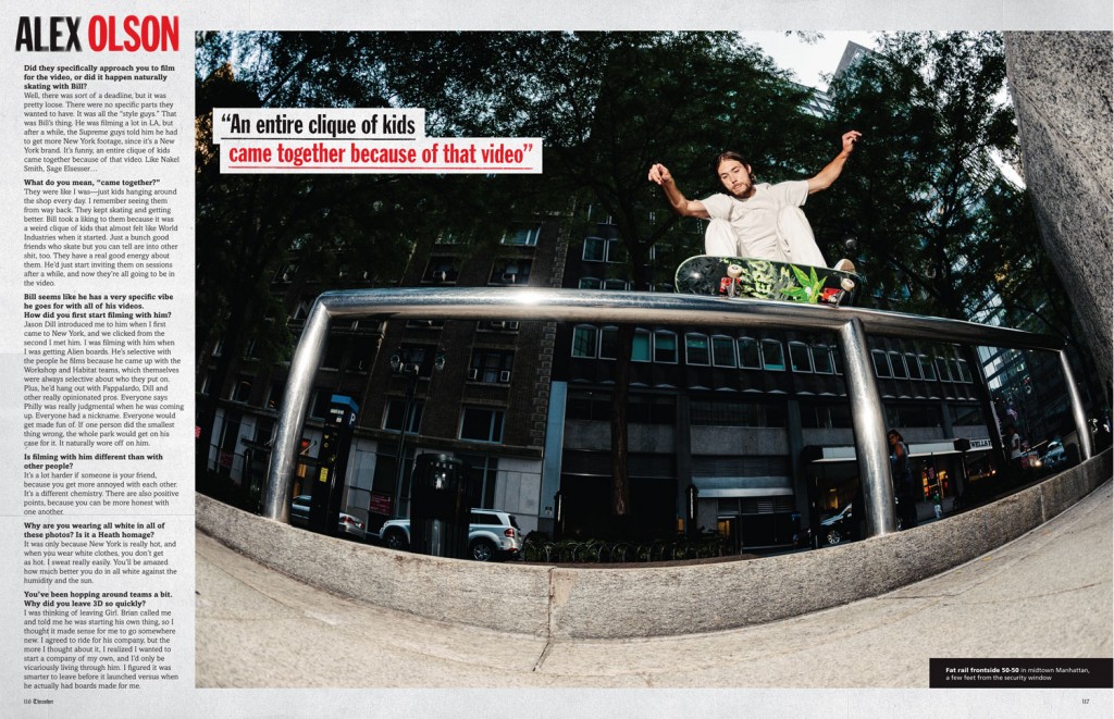 An Interview With Alex Olson (From the March 2014 Issue of Thrasher ...