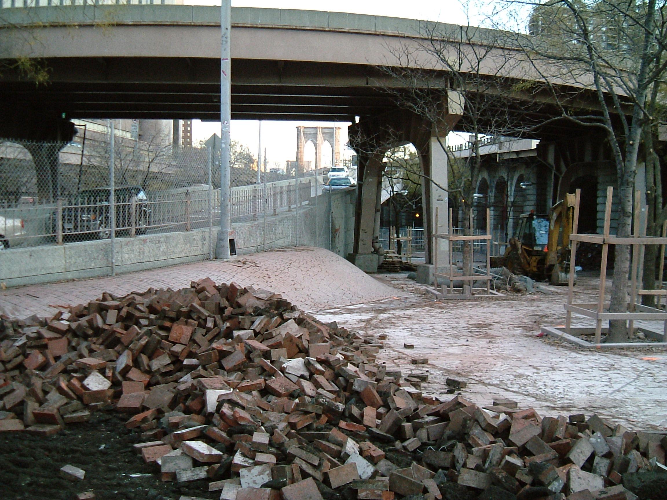 Restoration At The Small Banks Section of The Brooklyn Banks Has Begun ...